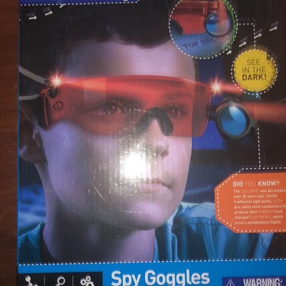 Discovery | Toys | Discovery Night Vision Spy Goggles Red And Black ...